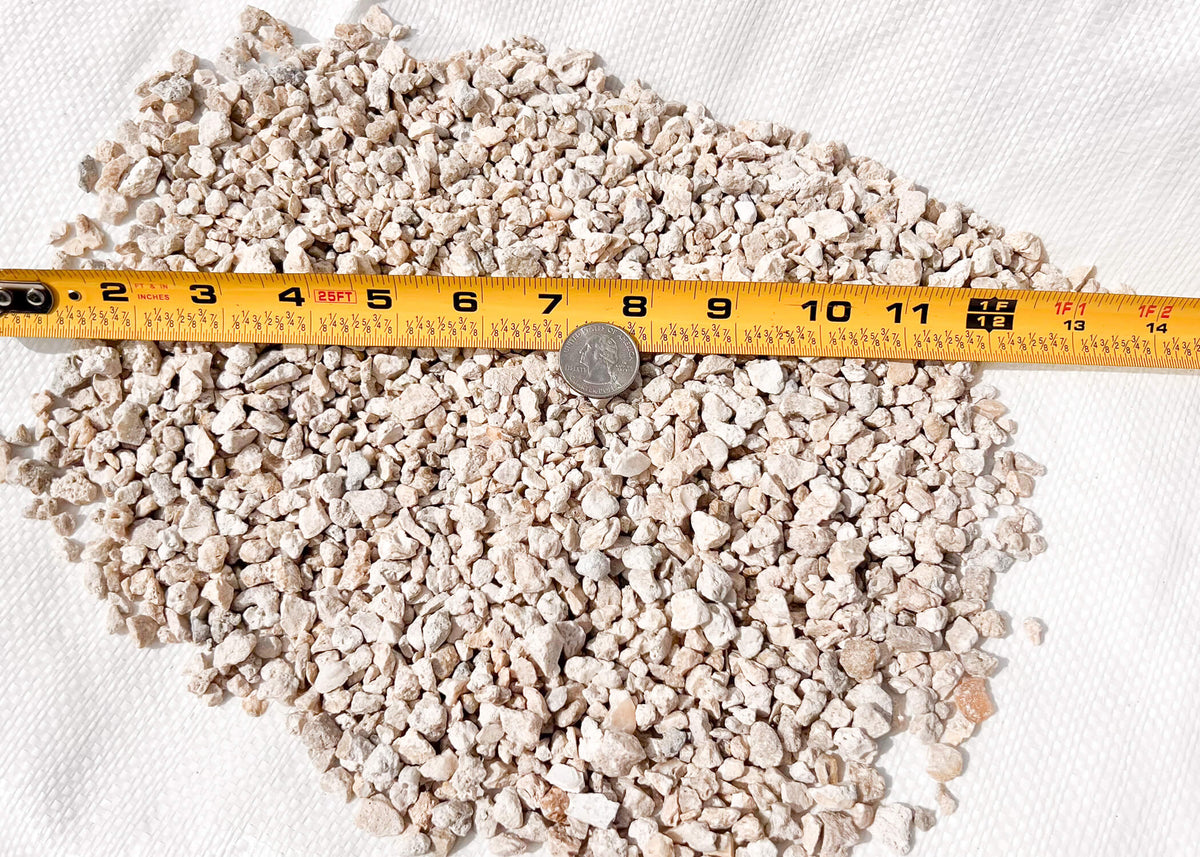Limestone Pea Rock 1/4” - Pop's Nursery